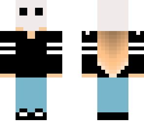 Skull mask Girl | Minecraft Skin