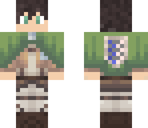 eren jaeger shingeki no kiojin | Minecraft Skins