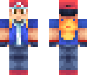 ash ketchum | Minecraft Skins