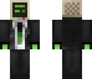 Computer Monitor Head | Minecraft Skin