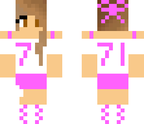 Awesome Cheerleader | Minecraft Skin