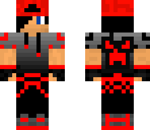 gorra roja callejero | Minecraft Skins