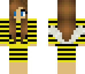 Bumble Bee girl | Minecraft Skin