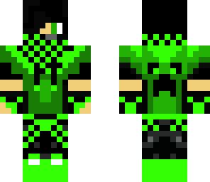 green gamer | Minecraft Skin