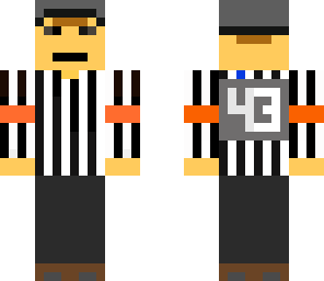 Hockey Referee | Minecraft Skin