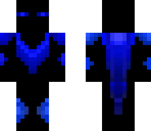 enderman azul parte 1 | Minecraft Skin