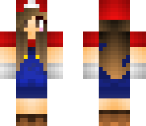 Mario Girl | Minecraft Skin