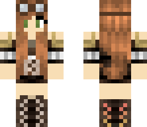 Steampunk Girl | Minecraft Skin