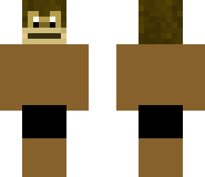 mokey in shorts | Minecraft Skin