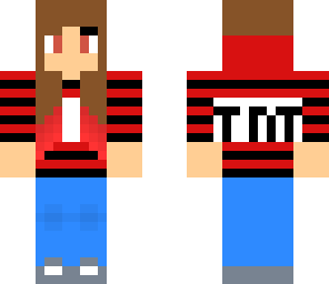 TNT Girl | Minecraft Skin