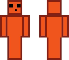 Orange Slime | Minecraft Skin
