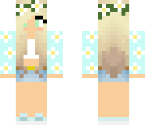 Cute summer girl | Minecraft Skin