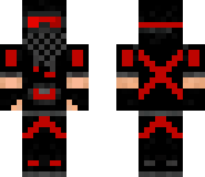 Red Ski Mask | Minecraft Skin