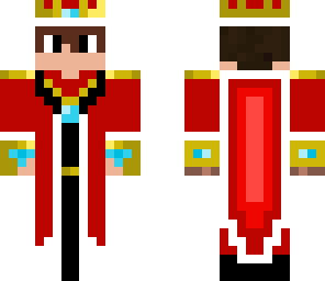 el rey de minecraft | Minecraft Skins