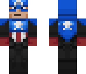 Captain America Bucky Barnes | Minecraft Skin