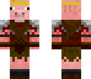 Spartan Pig King | Minecraft Skin
