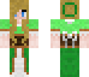 orespawn frog princes | Minecraft Skin
