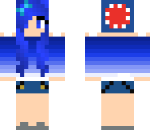 Iballisticsquid girl | Minecraft Skin