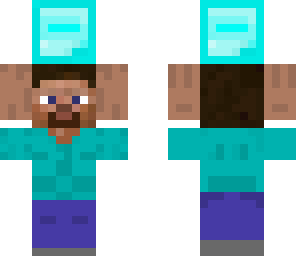 Steve Diamond Block Skin Minecraft Minecraft Skins