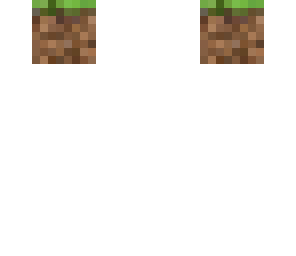 Dirt Block Head | Minecraft Skin