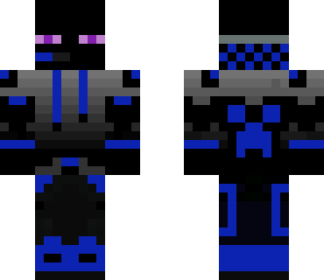 Blue Enderman | Minecraft Skin