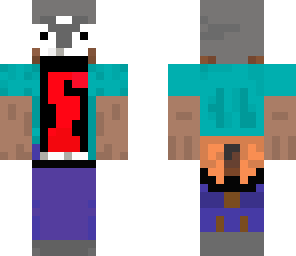 Steve Pooping | Minecraft Skin