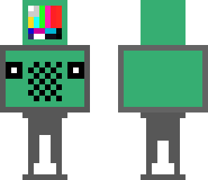 tv television head | Minecraft Skins
