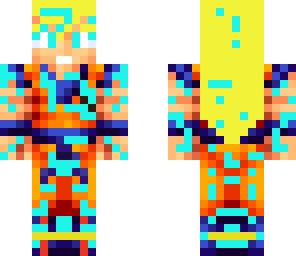 SSJ3 Goku | Minecraft Skin