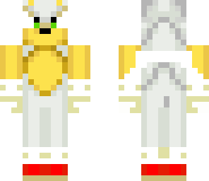 hyper sonic | Minecraft Skin