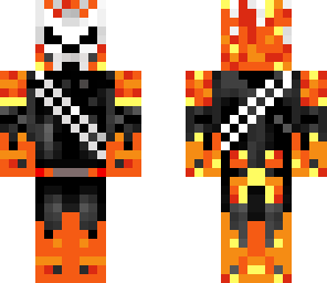 Ghost Rider | Minecraft Skin