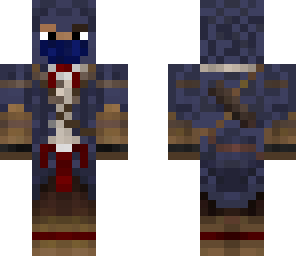 Assassins Creed Unity gas mask | Minecraft Skin