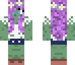 Cute Zombie Girl | Minecraft Skin