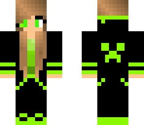 zockergirl Green | Minecraft Skin