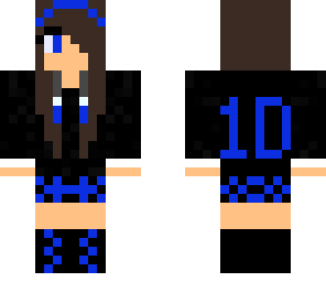 Cute 1D girl | Minecraft Skin