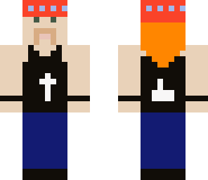 axl rose | Minecraft Skin