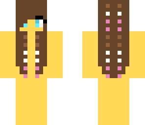 Neapolitan Ice Cream Sandwich Hair-Base | Minecraft Skin