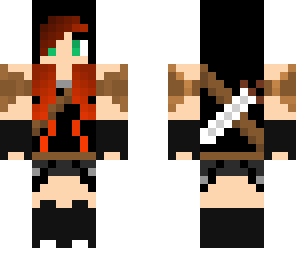 Warrior Girl | Minecraft Skin