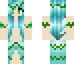 water nymph edited | Minecraft Skin