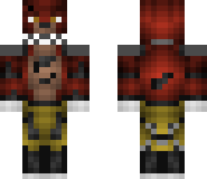 Armored Foxy FNAF | Minecraft Skin