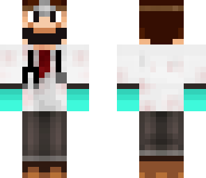 Dr Mario | Minecraft Skin