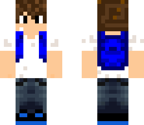 survival boy with backpack | Minecraft Skin
