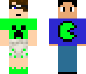 pactw e mikethelink personalizados | Minecraft Skin