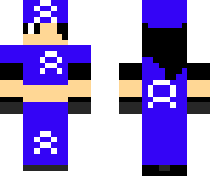 team aqua girl | Minecraft Skin