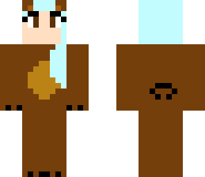Cute Bear Girl | Minecraft Skin