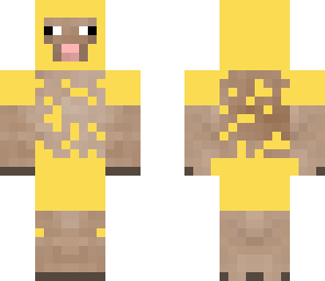 Yellow Sheep | Minecraft Skin