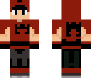 team magma boy | Minecraft Skin