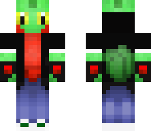 Fixed Treecko | Minecraft Skin