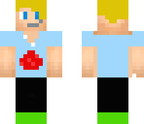 Redstone boy | Minecraft Skin