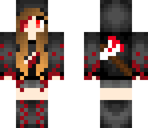 Vampire girl | Minecraft Skin