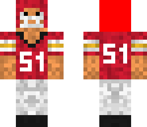 Kansas city chiefs | Minecraft Skin